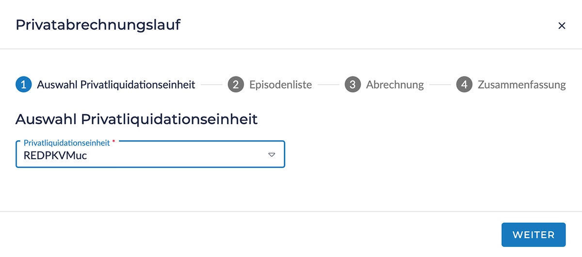 Privatabrechnung - RED Hilfe - RED Hilfe